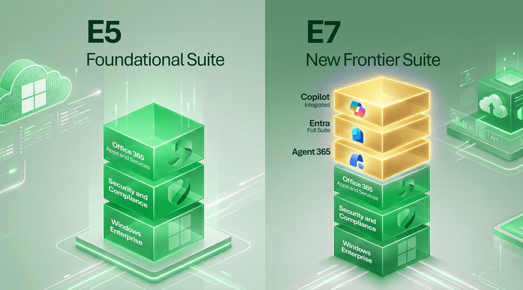 Microsoft 365 E5 vs. E7: Is the AI Upgrade Worth the $99 Price Tag ...